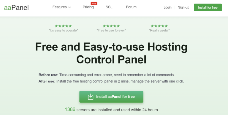 Free Web Control Panel Solutions to Simplify Website Management