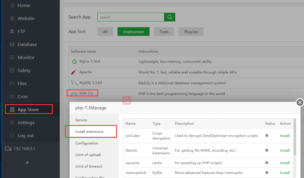 How can we compile and add additional php modules (ext) - aaPanel - Free Hosting control panel ...
