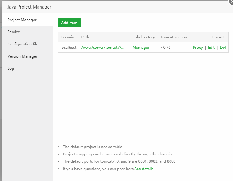 JAVA Project Manager released on 25 June 2019 - aaPanel - Free Hosting ...