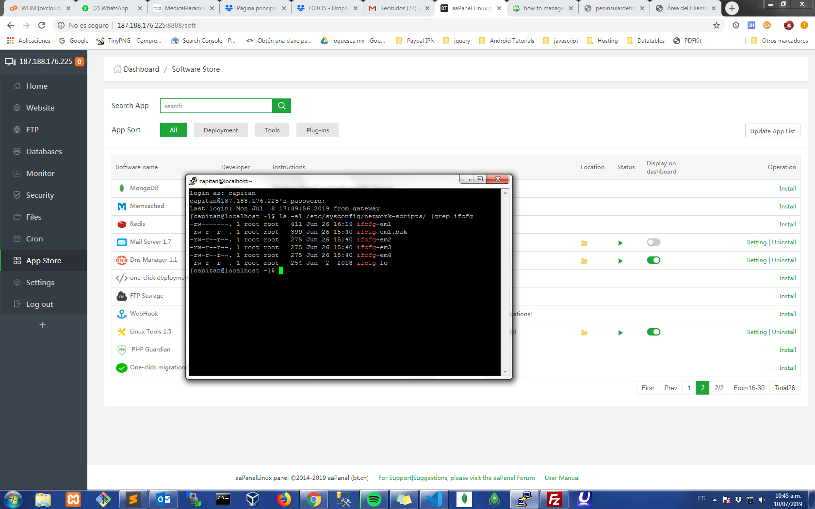 How To Manage Dns Aapanel Free Hosting Control Panel One Click Lamplemp