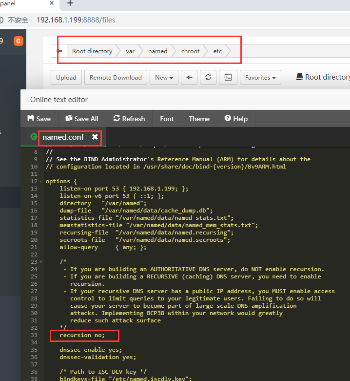 I am getting security notice for Bind DNS server - aaPanel - Free ...