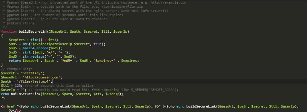 ngx_http_secure_link_module Working Example - aaPanel - Free Hosting control panel. One-click ...