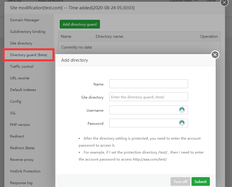 HTTP AUTH NGINX download .php files instead of processing - aaPanel - Free Hosting control panel ...