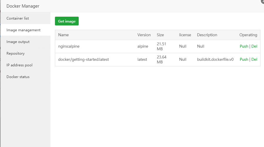Docker manager - No input file specified - aaPanel - Free Hosting control panel. One-click LAMP ...