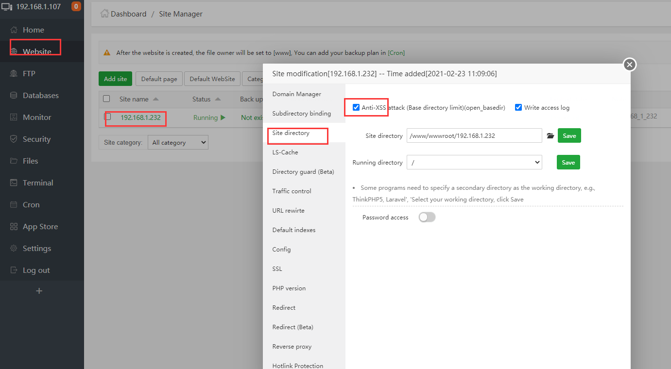 require(): open_basedir restriction in effect - aaPanel - Free Hosting control panel. One-click ...