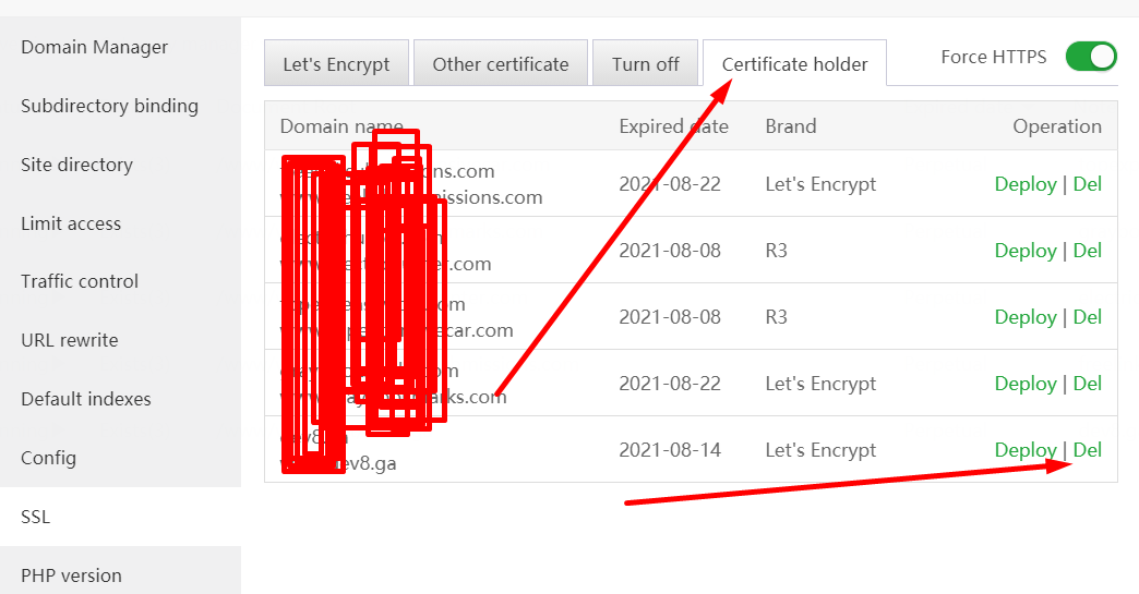 Ssl Renew Issue Aapanel Free Hosting Control Panel One Click Lamplemp