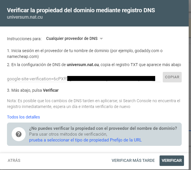 Google Domain Verification with DNS Server - aaPanel - Free Hosting control panel. One-click ...