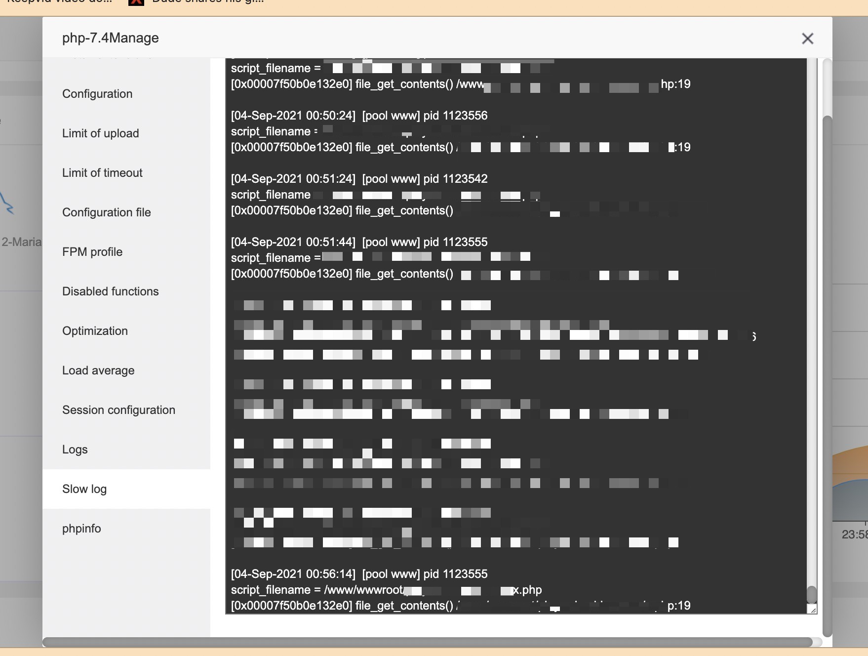 Turn off logging, make aapanel lighter cpu - aaPanel - Free Hosting ...