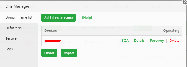 Dns Configuration Aapanel Free Hosting Control Panel One Click Lamplemp