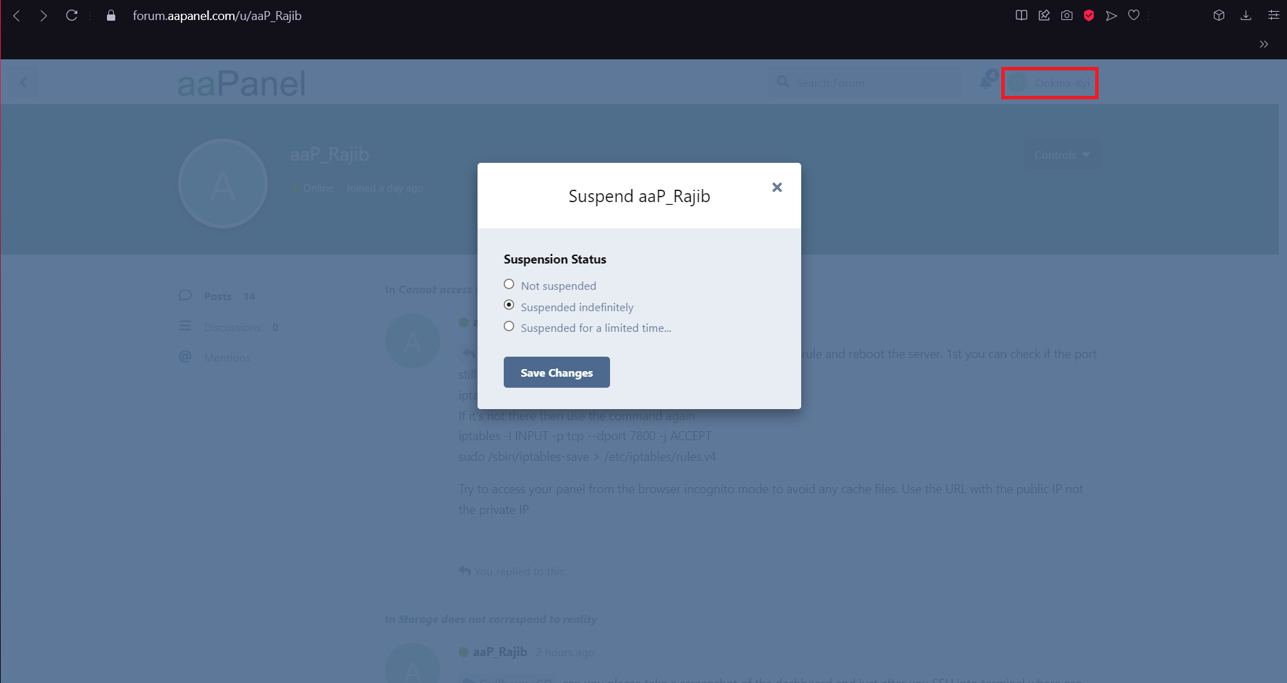 Cannot access the panel after a fresh install - aaPanel - Free Hosting control panel. One-click ...