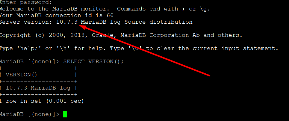 Installed Mysql 1067 Mariadb And Get Maria Db 107 Aapanel Free Hosting Control Panel