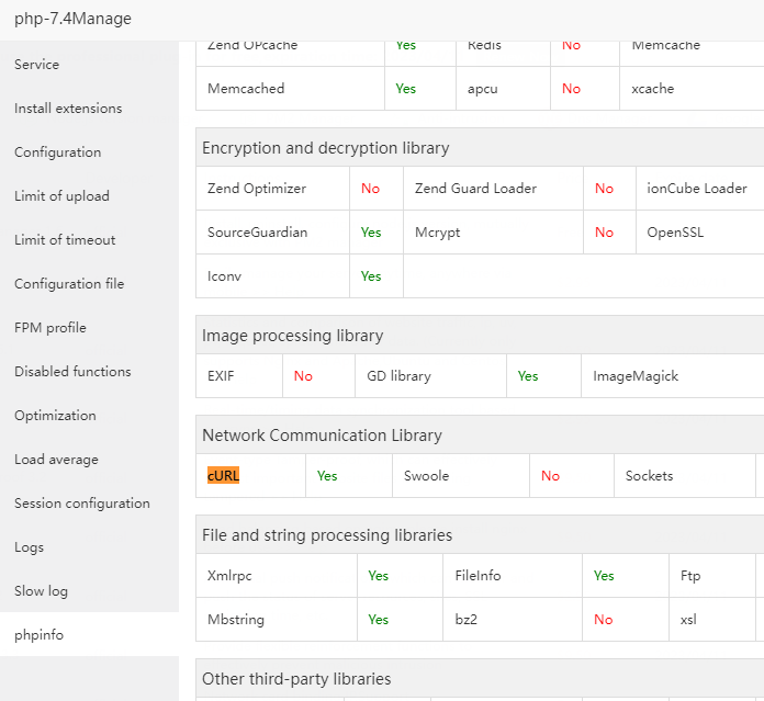 Composer Update Fails Php Extensions Required Aapanel Free Hosting Control Panel One Click