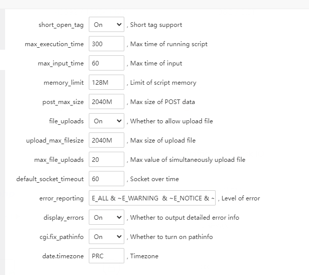 Optimize Php And Mysql Aapanel Free Hosting Control Panel One Click Lamplemp