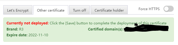 Automatically Renew Ssl Certificate Problem Aapanel Free Hosting Control Panel One Click