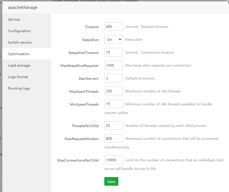 Need Help for Apache Optimization Configuration - aaPanel - Free ...