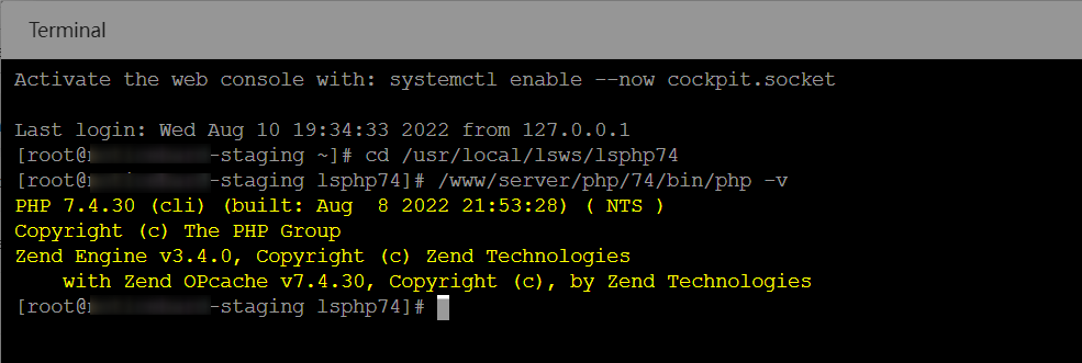 Php Shows Old Version Even After Update Aapanel Free Hosting Control Panel One Click Lamplemp