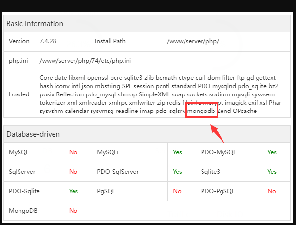 aapanel php-mongodb bug - aaPanel - Free Hosting control panel. One-click LAMP/LEMP.