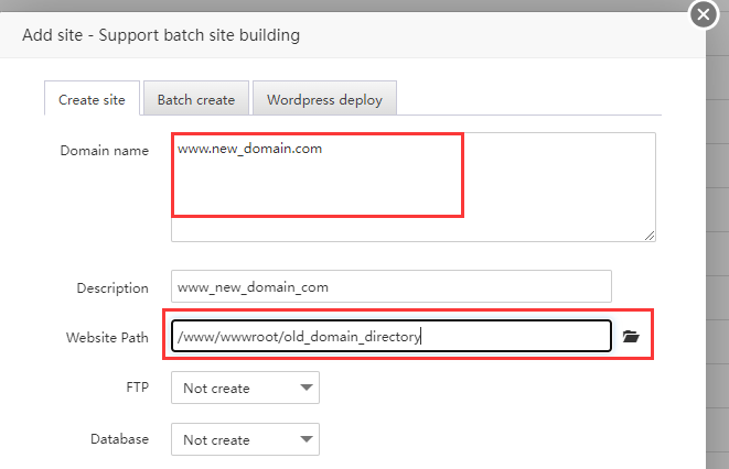 how to change domain name on aapanel - aaPanel - Free Hosting control panel. One-click LAMP/LEMP.