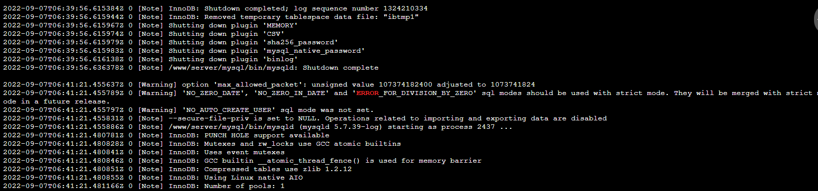 redis status is off? - aaPanel - Free Hosting control panel. One-click LAMP/LEMP.