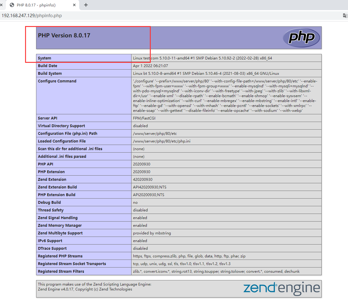 Aapanel Wont Switch Php Version Aapanel Free Hosting Control Panel One Click Lamplemp