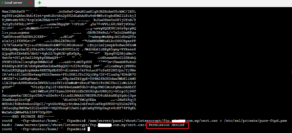 Could not renew expired SSL (Let's Encrypt) - aaPanel - Free Hosting control panel. One-click ...