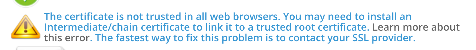 Broken Chain For Subdomains Lets Encrypt Certificate Aapanel Free Hosting Control Panel