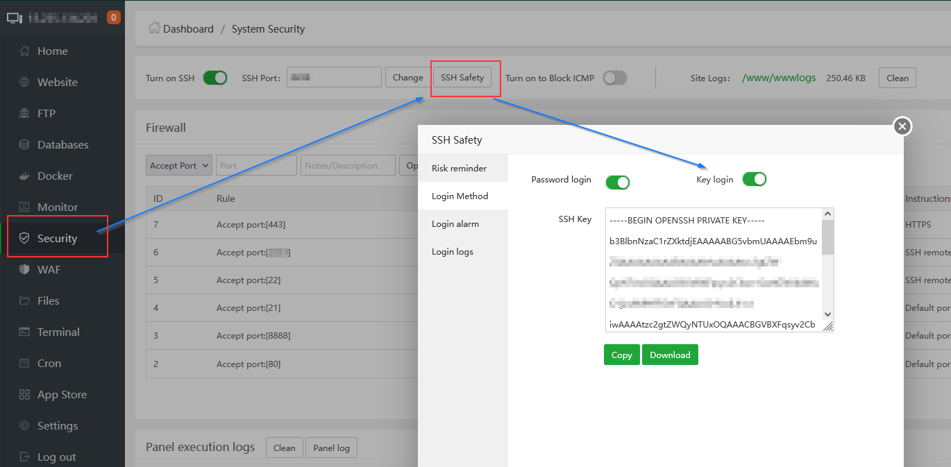My Aapanel Terminal Is Not Connecting Aapanel Free Hosting Control Panel One Click Lamplemp