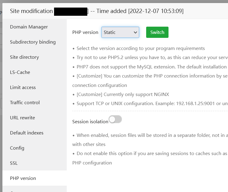Openlitespeed Cannot Access Url Aapanel Free Hosting Control Panel One Click Lamplemp