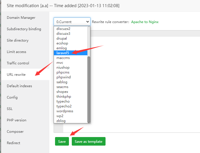 HOW TO INSTALL A LARAVEL PROJECT ON LEMP UBUNTU - aaPanel - Free Hosting control panel. One ...