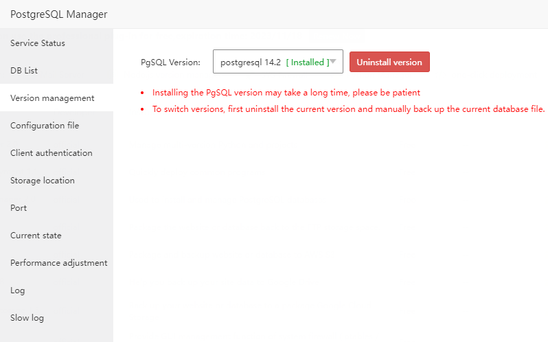 Postgresql Manager Aapanel Free Hosting Control Panel One Click Lamplemp