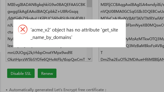 Aapanel Renew Ssl Error Aapanel Free Hosting Control Panel One Click Lamplemp