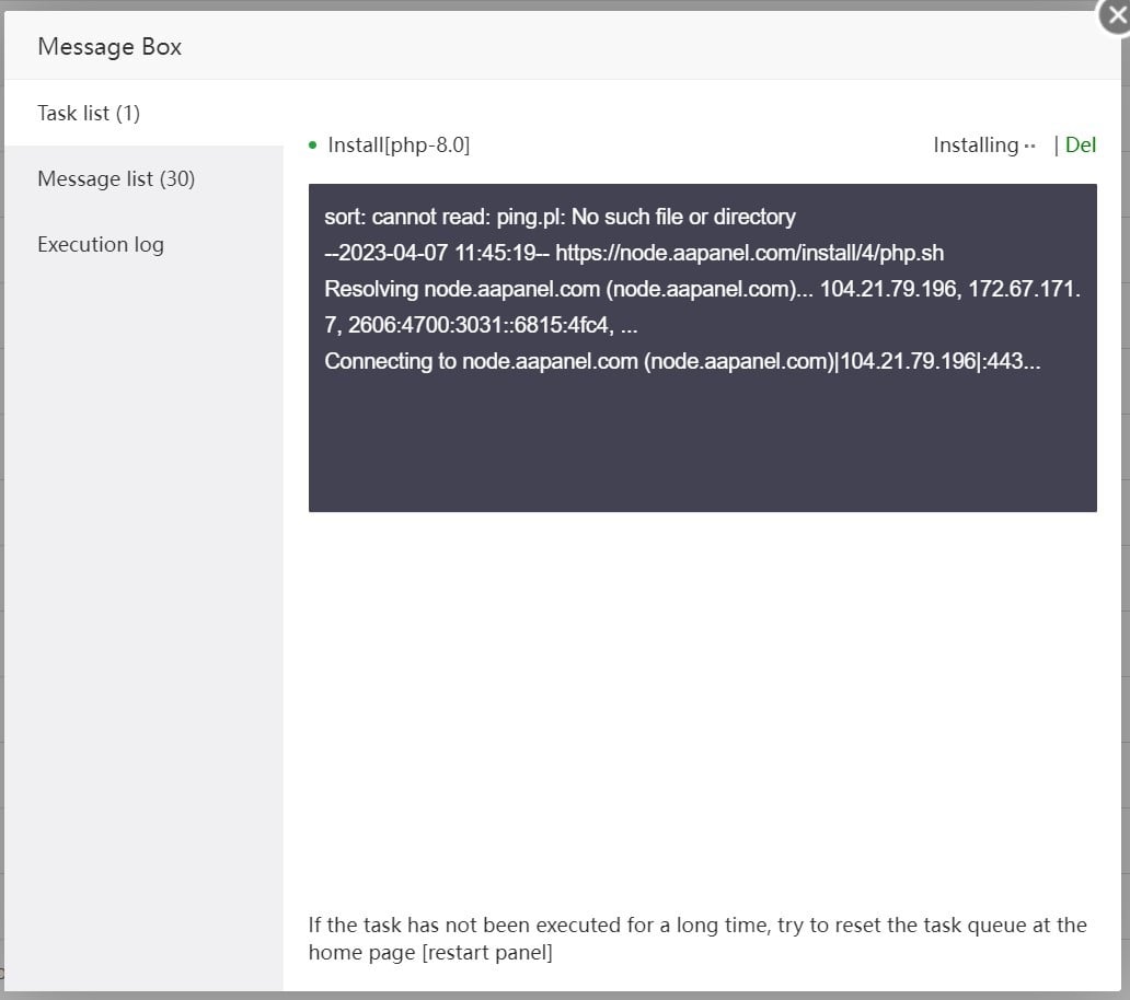 I Cant Install Software In App Store Aapanel Free Hosting Control Panel One Click Lamplemp