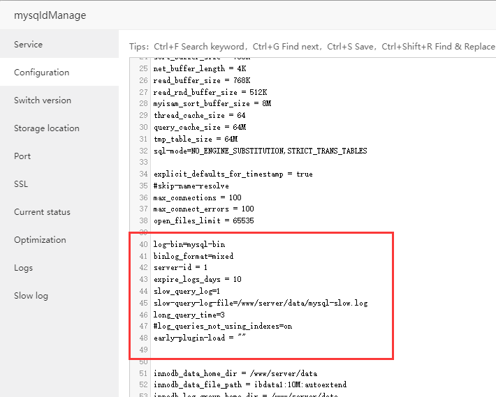 Why always log the SQL? - aaPanel - Free Hosting control panel. One ...