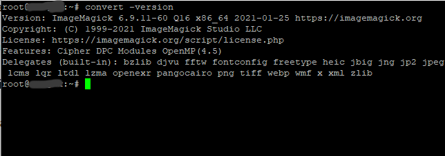 imagemagick issue - aaPanel - Free Hosting control panel. One-click LAMP/LEMP.