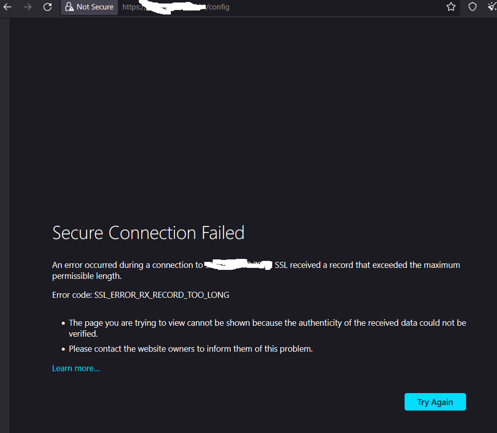 Can not enable panel SSL, SSL_ERROR_RX_RECORD_TOO_LONG - aaPanel - Free Hosting control panel ...