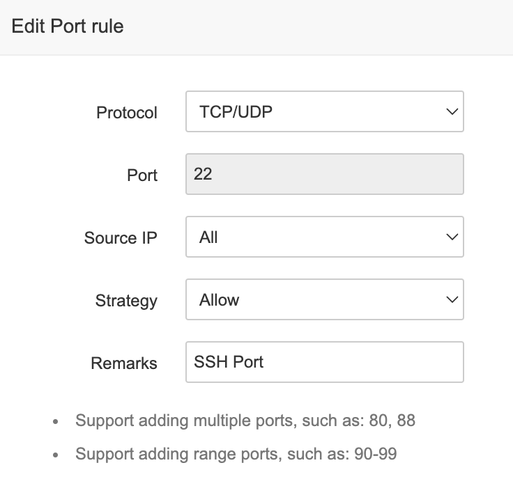 Firewall and Port 22 Strategy - aaPanel - Free Hosting control panel ...