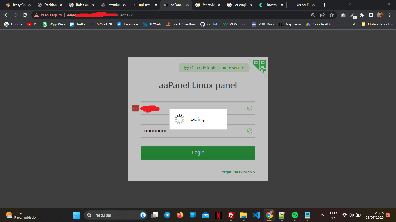 Cannot access aapanel after fixing panel - aaPanel - Free Hosting control panel. One-click LAMP ...