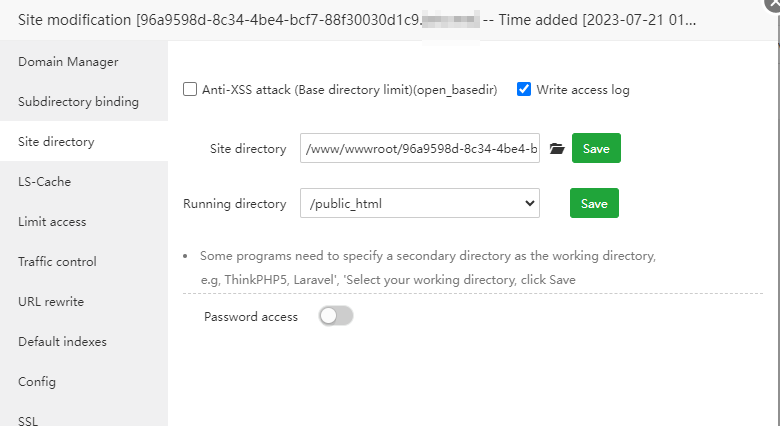open_basedir restriction - aaPanel - Free Hosting control panel. One-click LAMP/LEMP.