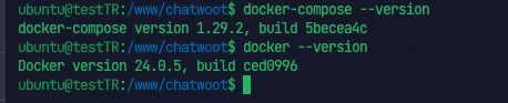 "Currently not installed docker or docker-compose, click install ...