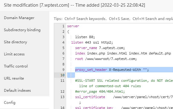 How To Block X Requested With Headers Aapanel Free Hosting Control Panel One Click Lamplemp
