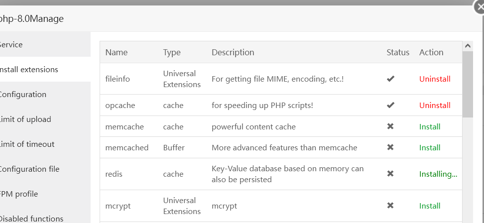 Recommended OS - aaPanel - Free Hosting control panel. One-click LAMP/LEMP.