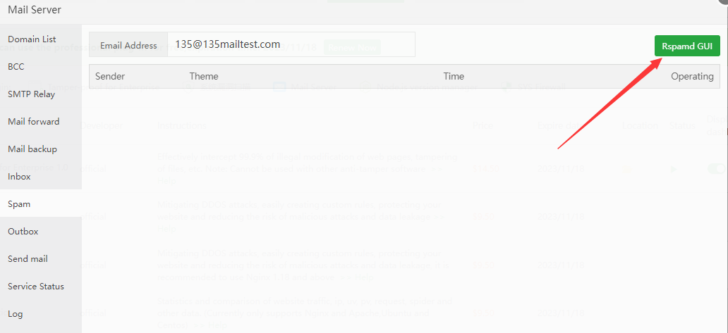 Rspamd - Cant acces http://IP:65530/rspamd - aaPanel - Free Hosting ...