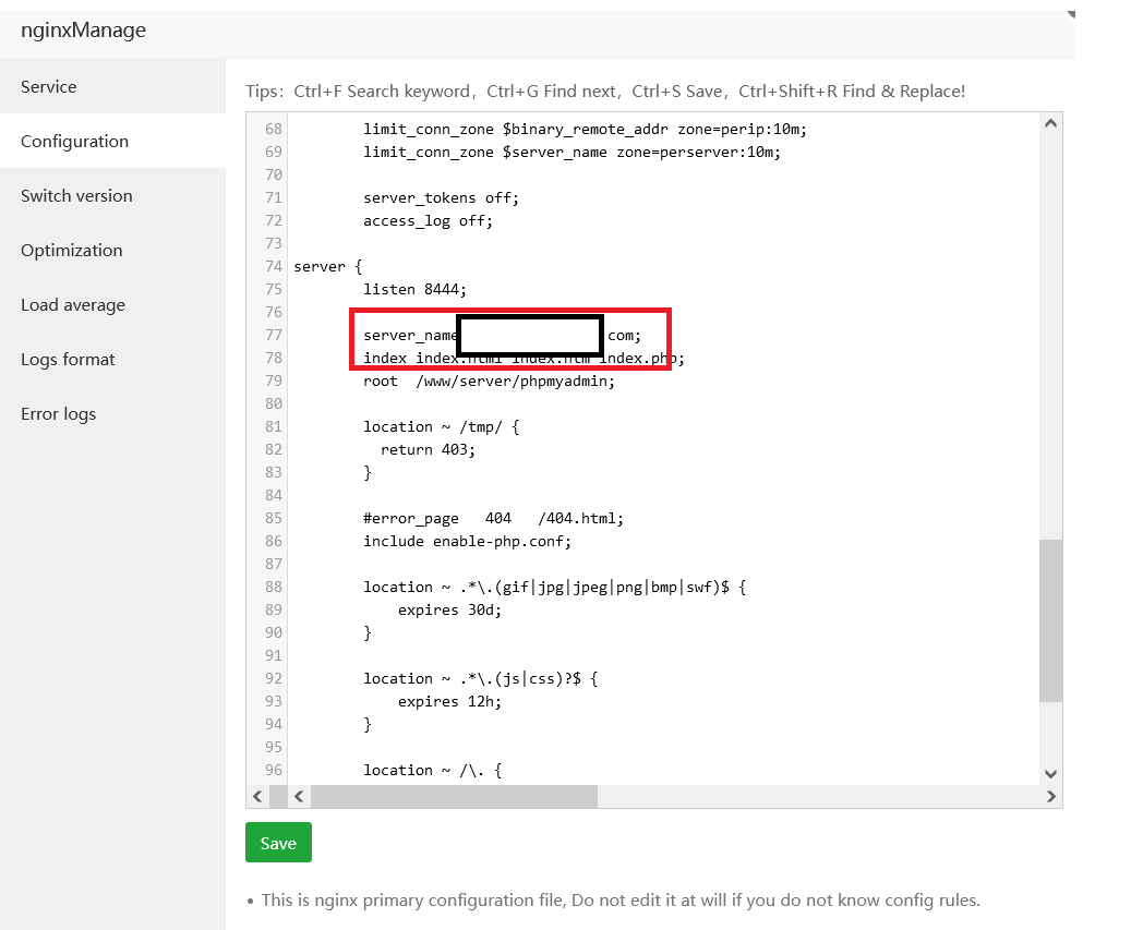 Php Myadmin Accessable From All Website Aapanel Free Hosting Control Panel One Click Lamp