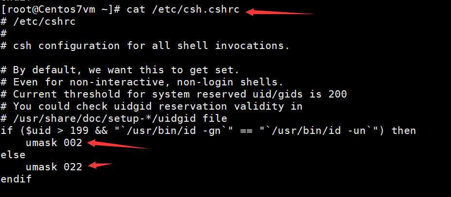 [/etc/csh.cshrc] User default permission check - aaPanel - Free Hosting ...