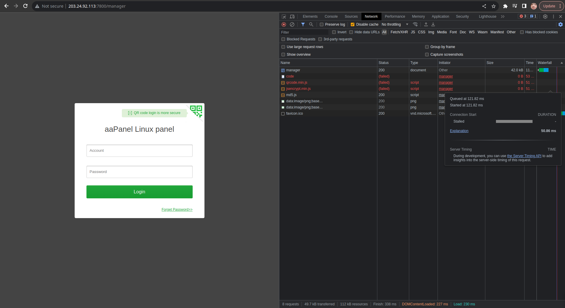 aaPanel access just when reboot the server - aaPanel - Free Hosting ...