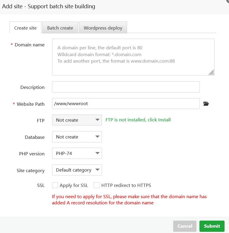 Install Flarum with AA-Panel (composer) - aaPanel - Free Hosting control panel. One-click LAMP/LEMP.