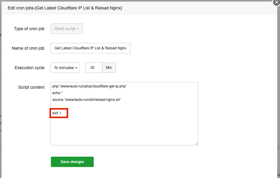 [bug] Corn Job Problem Aapanel Free Hosting Control Panel One Click Lamp Lemp