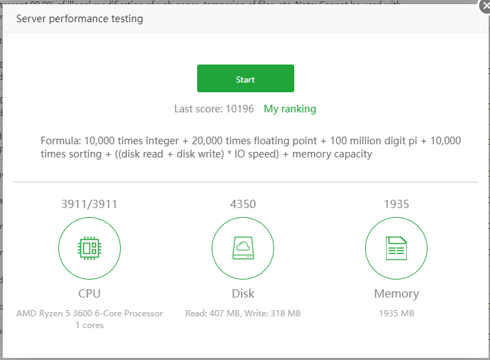 Server performance testing released on 14 Mar. 2024 - aaPanel - Free ...