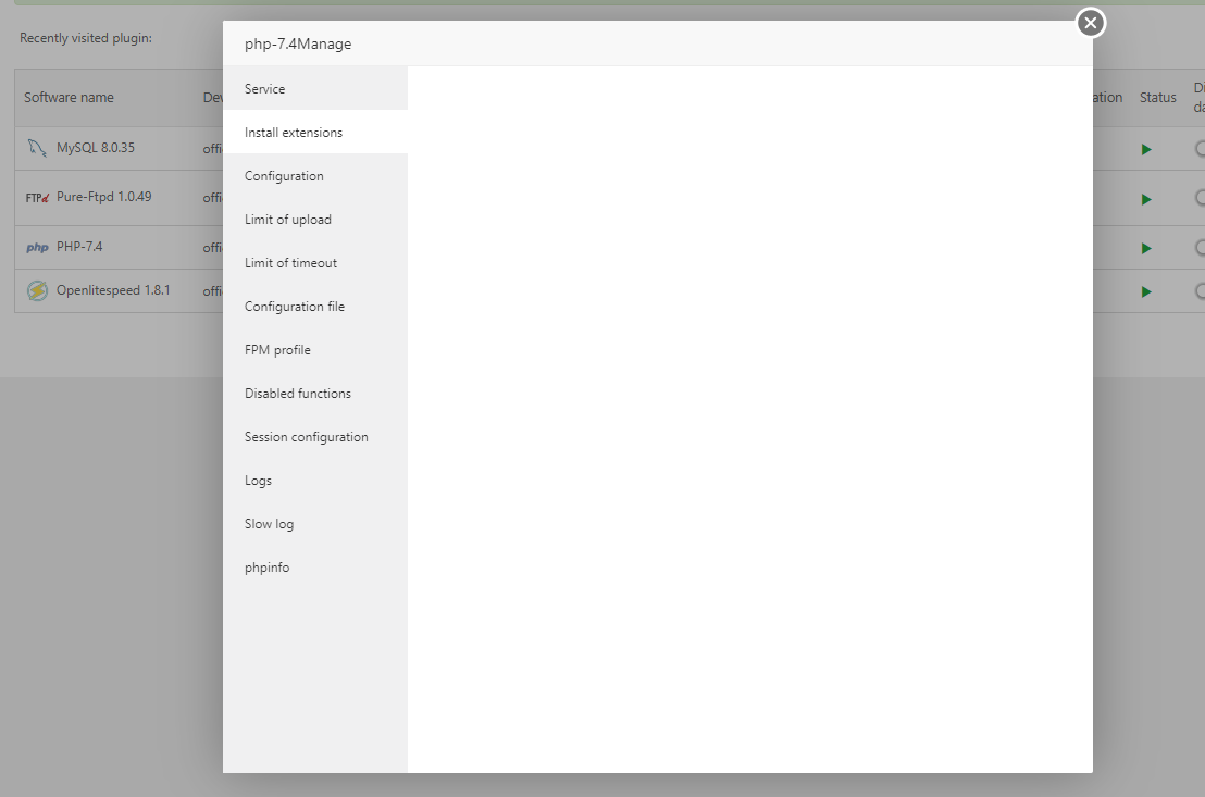 Openlitespeed Panel Install Php Fpm Instead Of Lsphp Page 2 Aapanel Free Hosting Control