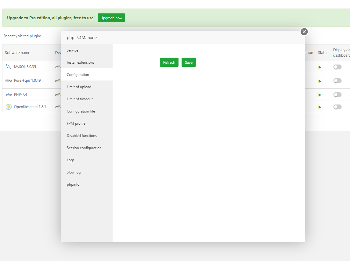 Openlitespeed Panel Install Php Fpm Instead Of Lsphp Page 2 Aapanel Free Hosting Control
